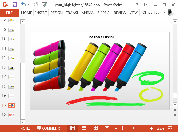 Highlight PowerPoint Slides With Animations With Highlighter Template Highlight PowerPoint Slides With Animations With Highlighter Template