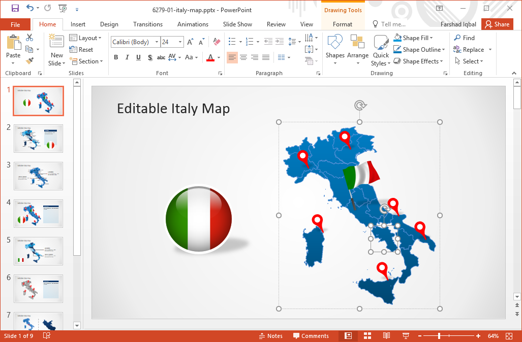 Best Europe Maps For PowerPoint Slides