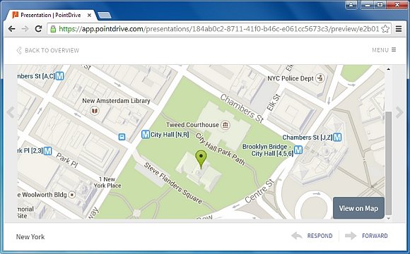 Add Google Maps in presentations - FPPT
