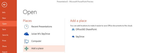 Ways to Open PowerPoint in Office 2013