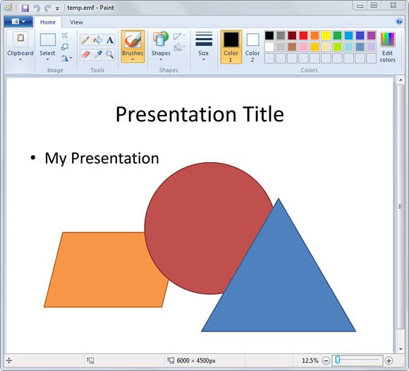 How to Convert a PowerPoint Presentation to a Vector Image