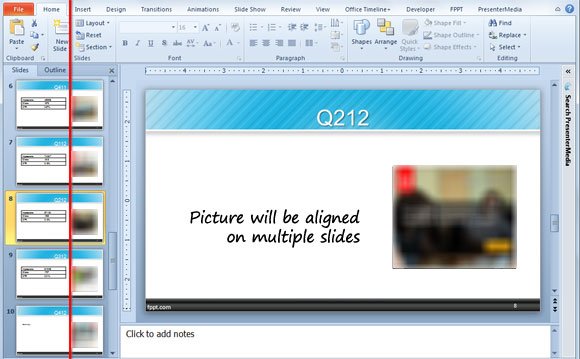 how-to-align-objects-on-multiple-slides-in-powerpoint-2010