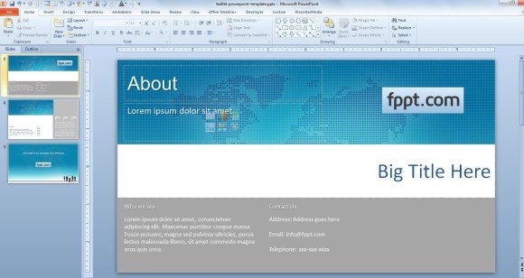 how-to-make-a-leaflet-powerpoint-template