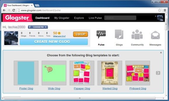 Create Graphic Blogs With Photos, Videos, Audio And Text With Glogster