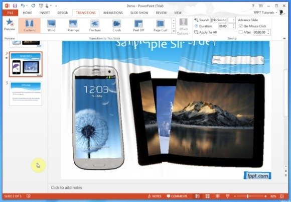 Powerpoint Transition Effects For Making Effective Introductory Slides