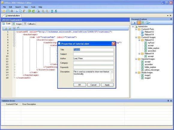 Free Office Ribbon Editor For Office 2007 And 2010