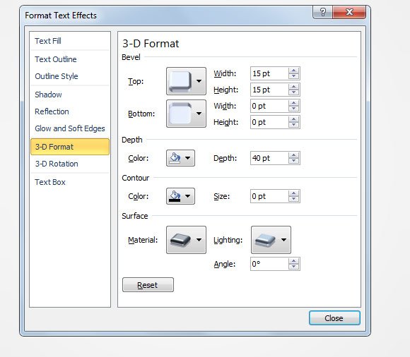How to add a text shadow on powerpoint - naaplex