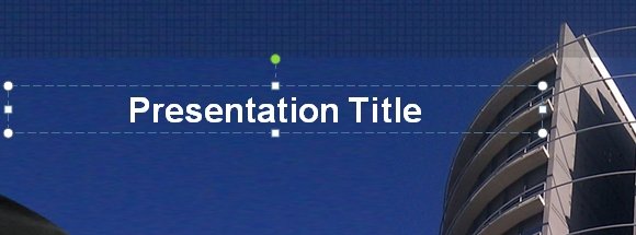 Presentation Title on Left or Center of the Slide: Where to Place It?