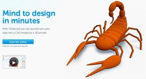 Create CAD Models For 3D Printers With Tinkercad