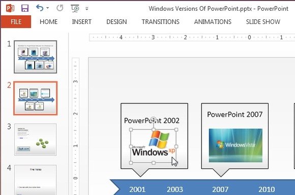 Using The Ruler in PowerPoint 2013