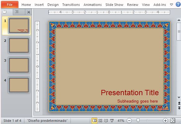 Top 10 Free Border Templates For PowerPoint