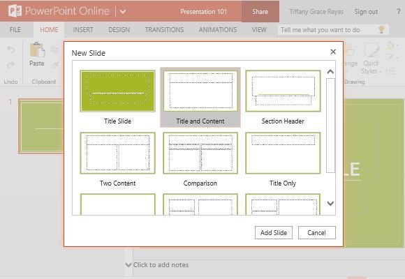 Widescreen Basis PowerPoint Template