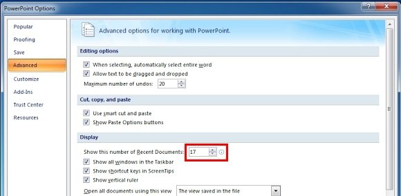 How To Clear Recent Files History In PowerPoint Word And Excel