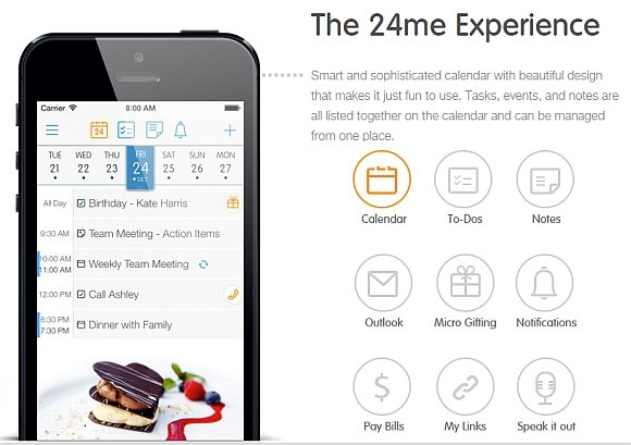24me: The Smart Way To Manage Your Schedule Via Android And iPhone