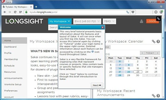 Sakai: Collaborative Learning And Course Management System