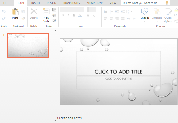 Free Bubbles PowerPoint Templates