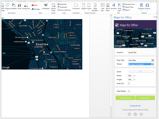How To Insert Maps From Google Maps in PowerPoint, Word & Excel