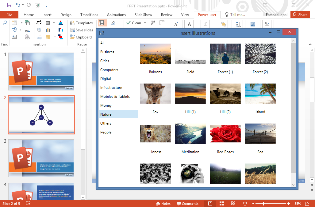 Make PowerPoint More Powerful With Power User Add-in