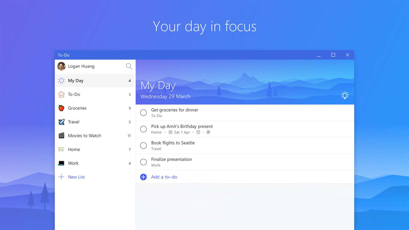 Plan And Manage Your Day With Microsoft To Do
