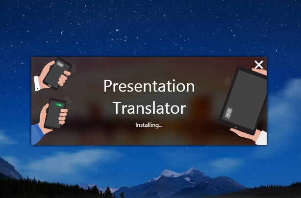 Display Translated Subtitles in PowerPoint With Presentation Translator