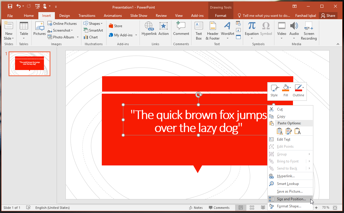 How To Disable Auto Fit For Text In PowerPoint