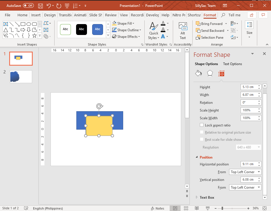 How to Copy Exact Position of PowerPoint Objects