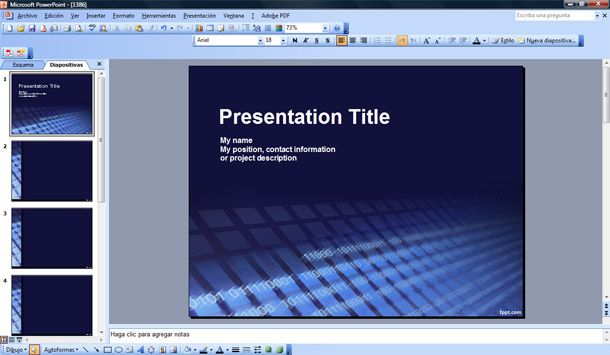 Software PowerPoint Template