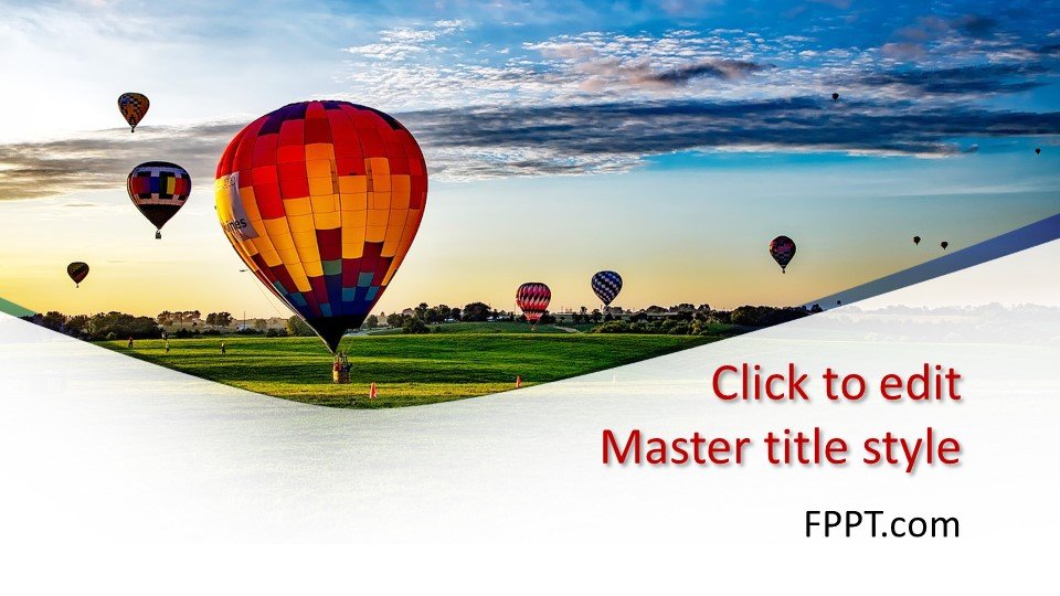 Free Balloons PowerPoint Template - Free PowerPoint Templates