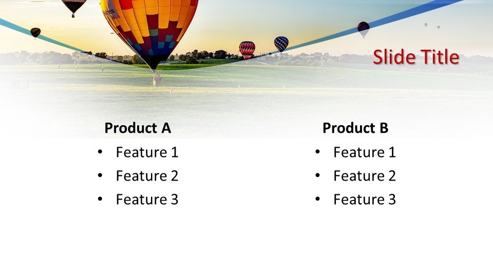 Free Balloons PowerPoint Template - Free PowerPoint Templates