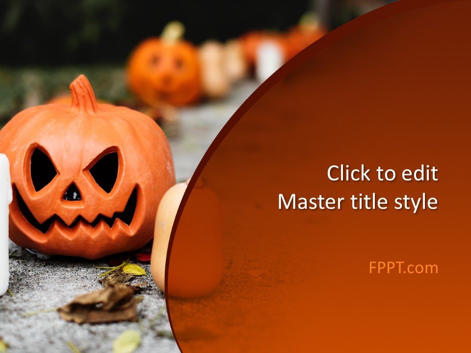 Powerpoint Template Halloween