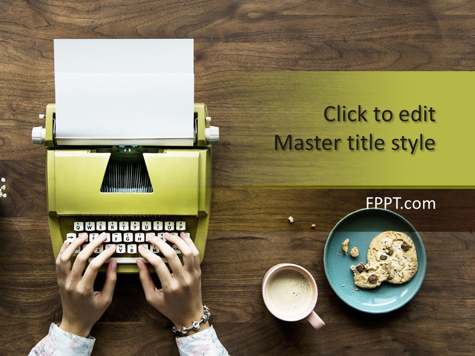 Writing Powerpoint Template