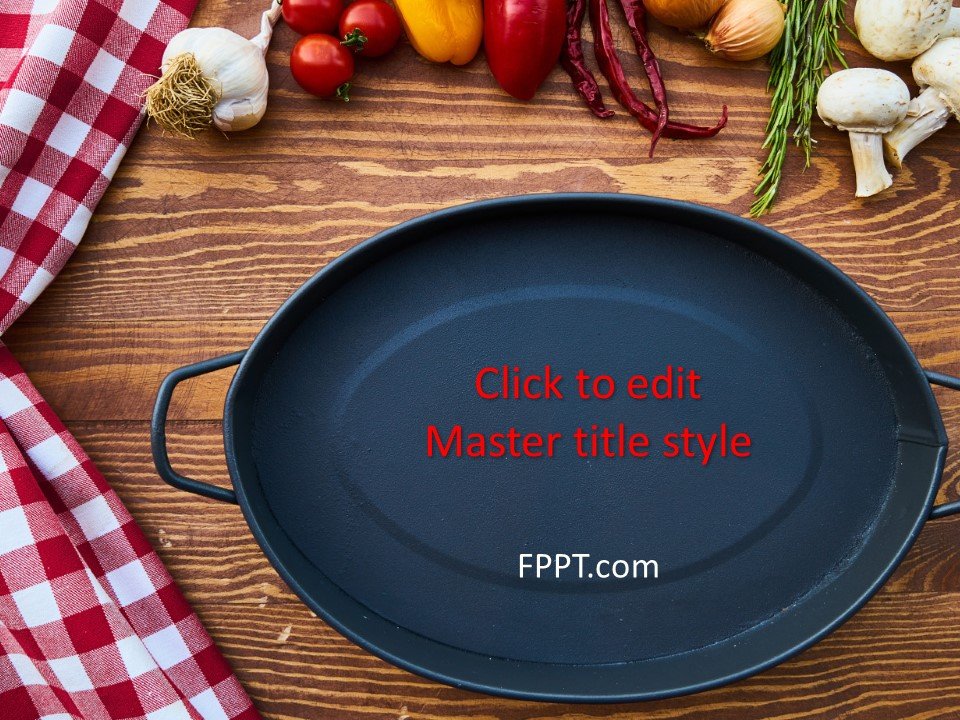 Cooking Backgrounds Powerpoint