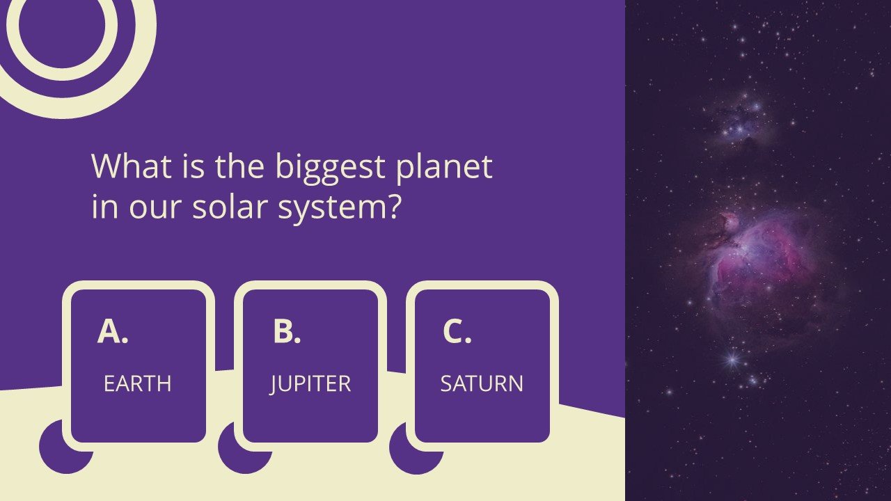 Multiple Choice Template