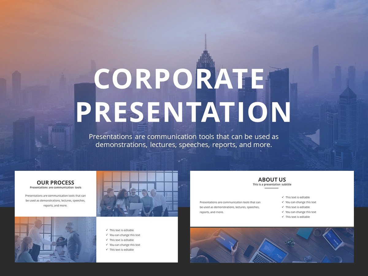 Professional Microsoft Powerpoint Templates